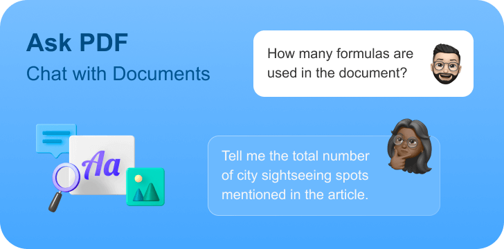 UPDF AI 网页版：与PDF对话并向AI提问 - 由GPT4支持